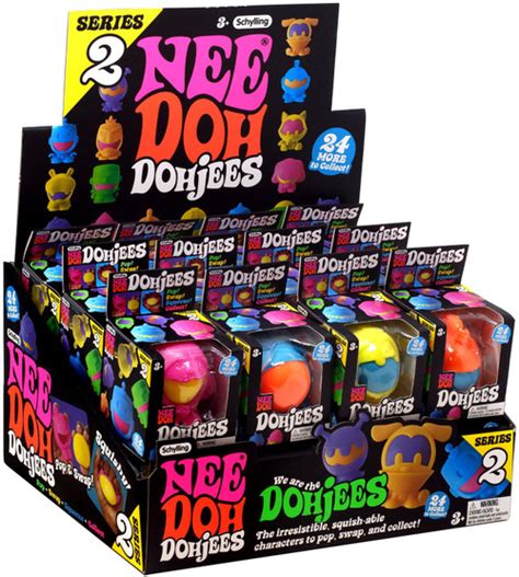 Needoh Dohjees Series 2 2 Mystery Box 24 Packs Schylling Toywiz