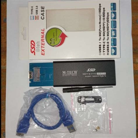 Promo Casing Eksternal Ssd M M Tech Casing Ssd M Ngff Sata Usb Diskon Di Seller