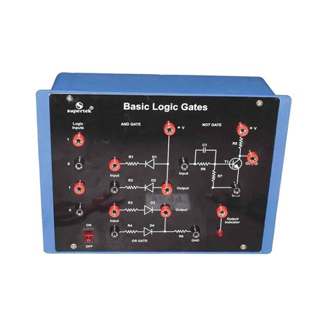 Logic Gates Trainer For Digital Electronics Learning Supertek