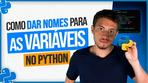 como dar nomes para variáveis guia de estilo em python