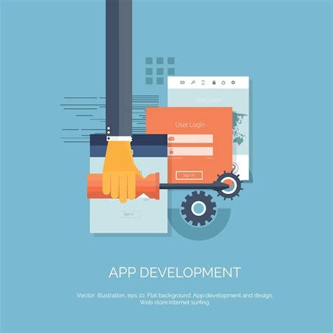 Premium Vector Vector Illustration Web Search Flat Computing Background Programming Coding