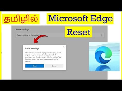 How To Completely Reset Microsoft Edge Browser In Windows Computer