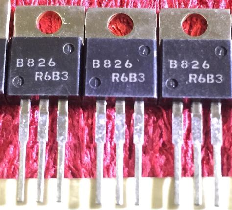 2SB826 B826 New Original TO-220 5PCS/LOT, IC, Semiconductor, Transistor ...