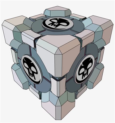 slightly unusual photoshop gimp request portal companion cube free