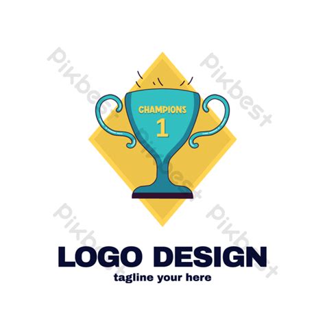 Gambar Templat Png Logo Troffee Elemen Grafis Eps Unduhan Gratis Pikbest