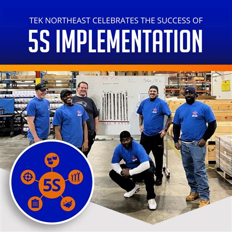 Tek Northeast Celebrates The Success Of 5s Implementation