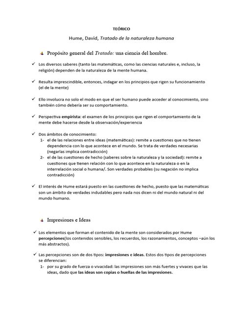 Esquema Hume Pdf