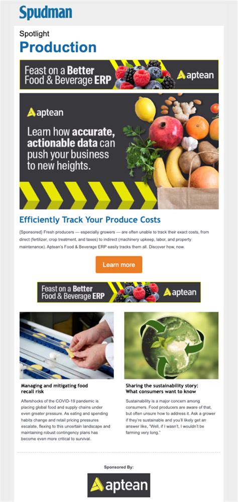 Spotlight Emails Spudman Media