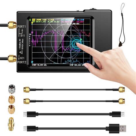 Portable Vector Analyzer For Antenna Measurement 10khz 1 5ghz