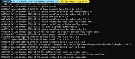 How To Customize Git Log Output Felipe Romero