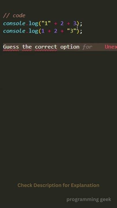 Javascript Quiz How Well Do You Know Operator In Js Programming