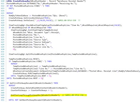 [event request] codeunit 5760 function createputawaydoc · issue 2886