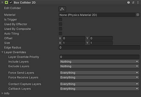 About 2d Box Collider Getting Started Unity Discussions