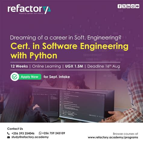 refactory academy on linkedin master python in 12 weeks with our