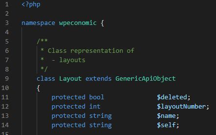 Insert Getter Setter In A Namespaced Class Places The Functions Outside The Class Issue 3