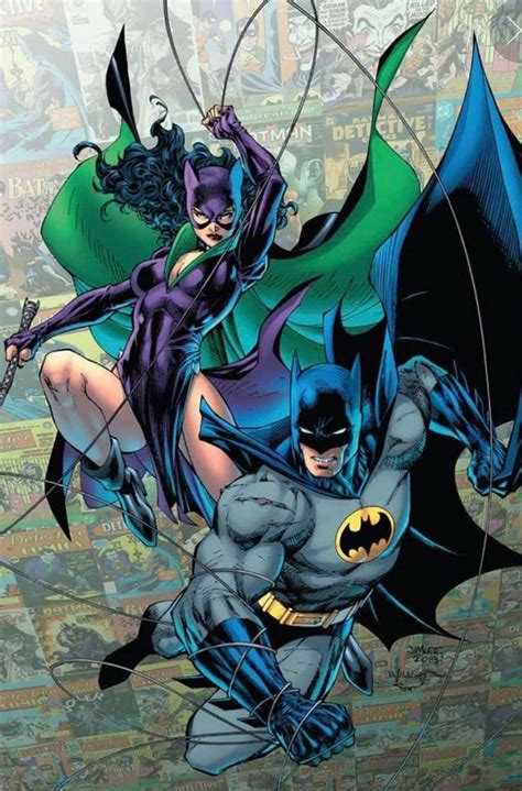 Pin By John Lujan On Batman Batman And Catwoman Batman Jim Lee Art