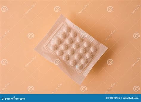 Contraceptive Patch Color Line Icon Women Hormonal Contraceptive Birth Control Safety Sex