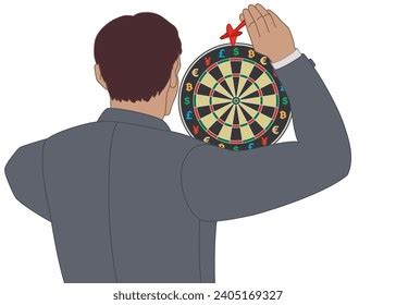 Man Throwing Dart Images Stock Photos D Objects Vectors Shutterstock