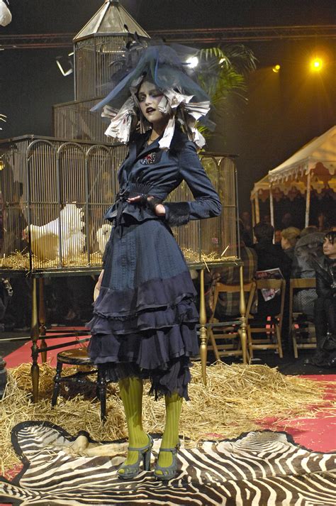 John Galliano Fall 2007 Ready To Wear Victorian Bohemian Fashion