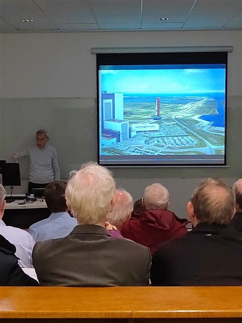 Attended A Very Interesting And Informative Lecture Returntothemoon
