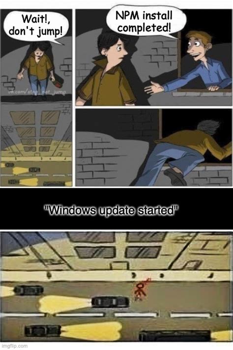 What other update makes you jump off!! : r/ProgrammerHumor