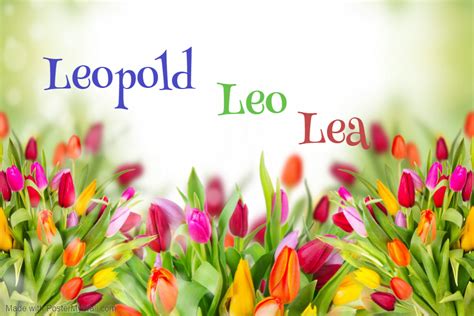 Danas Je Njihov Dan Imendan Slave Osobe Imena Lea Leo I Leopold Emedjimurje Hr