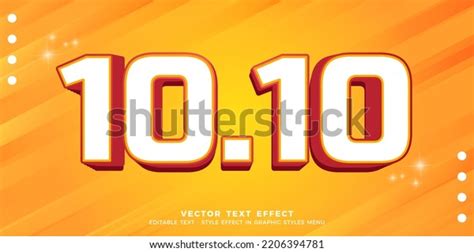 Special Promo 1010 Sale 3d Numbers Stock Vector Royalty Free