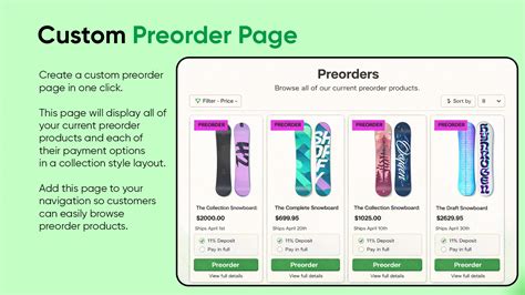 Ez Preorder And Back In Stock Accept Preorders Now Or Enable Notify Me