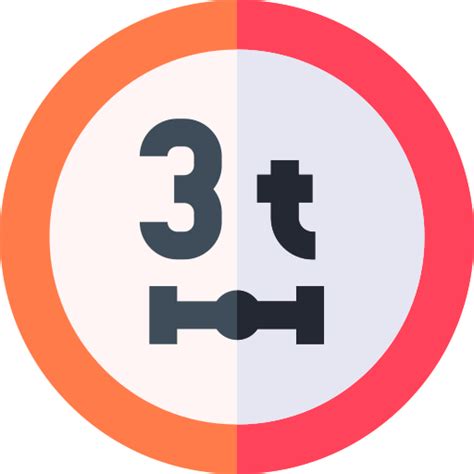 Load Limit Basic Straight Flat Icon