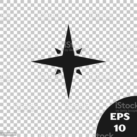 검은 바람은 투명 한 배경에 격리 된 아이콘을 장미 여행에 대한 나침반 아이콘 탐색 디자인 벡터 일러스트레이션 0명에 대한 스톡 벡터 아트 및 기타 이미지 Istock