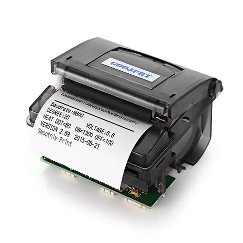 Goojprt Qr203 58mm Mini Embedded Receipt Thermal Printer Rs 232 Ttl