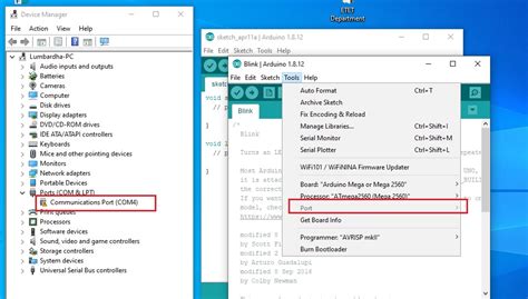 Greyed Ports Arduino Mega 2560 Ide 1x Arduino Forum