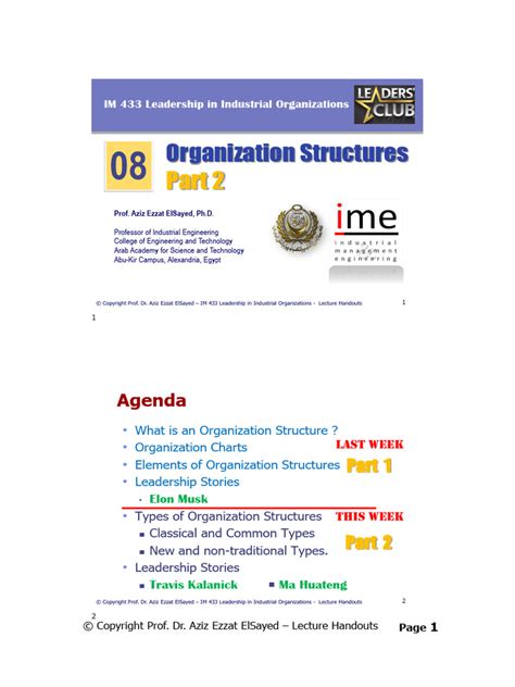 8 Organization Structures Part 2 Pdf Business