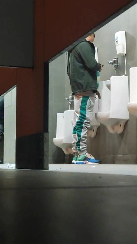 Spy Guy At Urinal 8