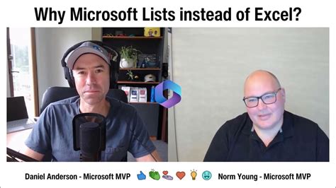 Microsoft Lists Vs Microsoft Excel Youtube