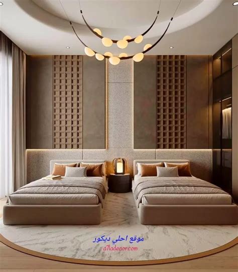 أحدث تصميمات غرف نوم شبابي مودرن 2026 فخمة موقع احلي ديكور
