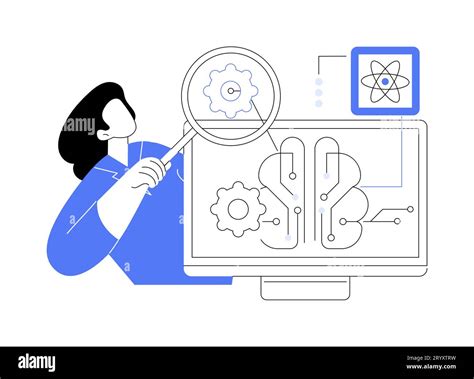 Quantum Computer Lab Abstract Concept Vector Illustration Stock Vector Image And Art Alamy