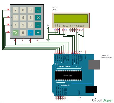Lcd Calculator Using Arduino And Keypad Project Ardui Vrogue Co