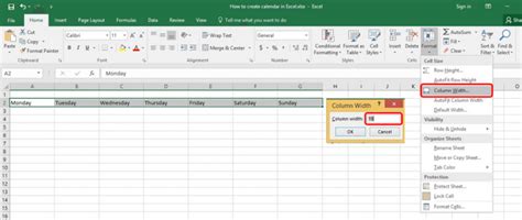 Create Calendar In Excel In Just 5 MinsHow To Make Interact With Calendar
