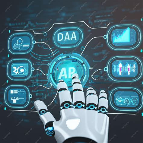 Premium Ai Image Robotic Rpa Big Data Analysis Automation Trading