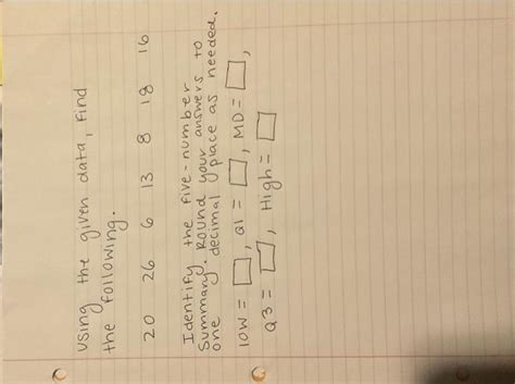 solved using the given data find the following