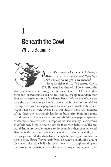 Batman And Psychology A Dark And Stormy Knight 2nd Edition — Turner