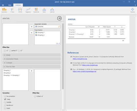 Two Way Anova In Jamovi Dr Matt C Howard