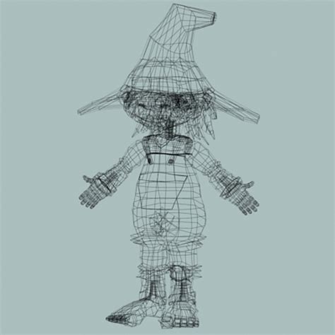 3d Character Billy Bob Model