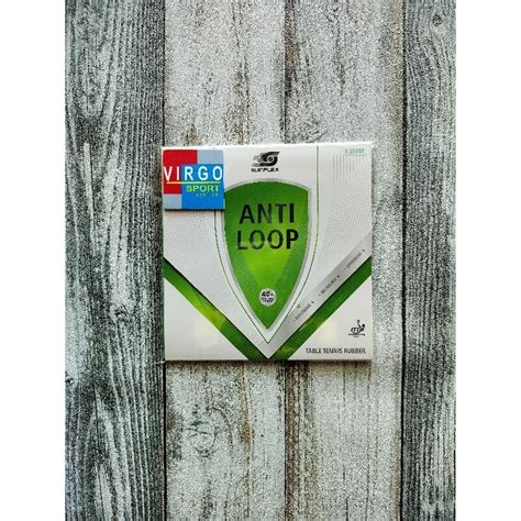 Sunflex Anti Loop Rubber Ping Pong Bet Antiloop Antispin 100 Original