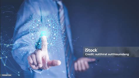 Ai 기술 인공 지능 기술 스마트 로봇 Ai 인공 지능을 사용하여 명령 프롬프트를 입력하여 무언가를 생성하고 미래 기술 변환