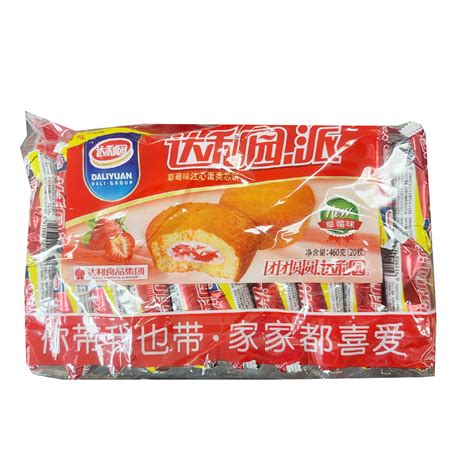 达利园派 草莓味注心蛋类芯饼 460g 好運來超級市場 Ma And Ri 店