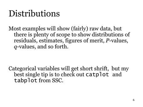 PPT Graphics And Numerics For Univariate Distributions PowerPoint Presentation ID