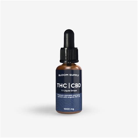 Full Spectrum Thc Cbd 11 Tincture Oil Bloom Supply