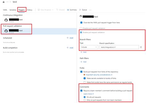 Trigger An Azure DevOps Pipeline With A Comment When A Path Filter Is Defined Stack Overflow